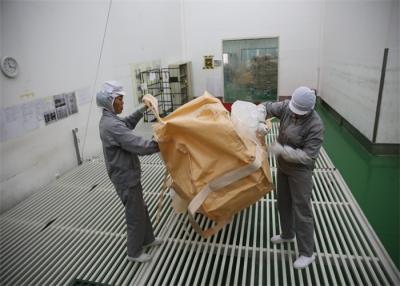 China White Food Grade industrial Big Bags FIBC Four-panel for rice / flour for sale