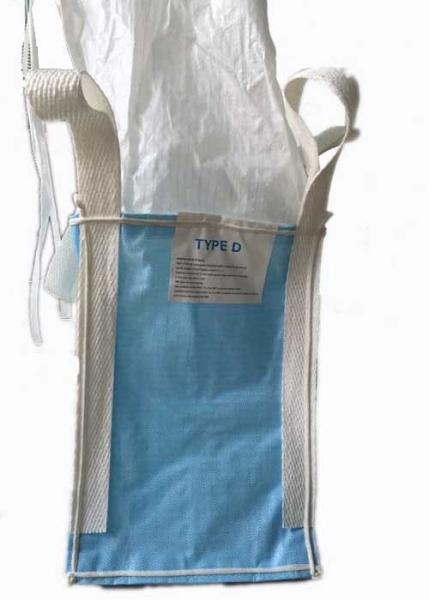 China Dangerous chemical powder 500kg anti static bulk bags CROHMIQ blue supplier