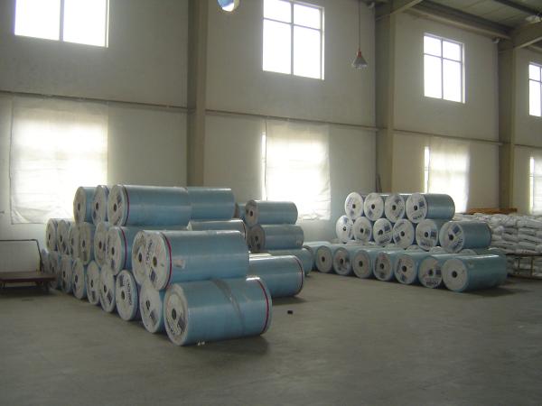 China Dissipative FIBC anti static bulk bags CROHMIQ blue / white for dangerous chemical powder supplier