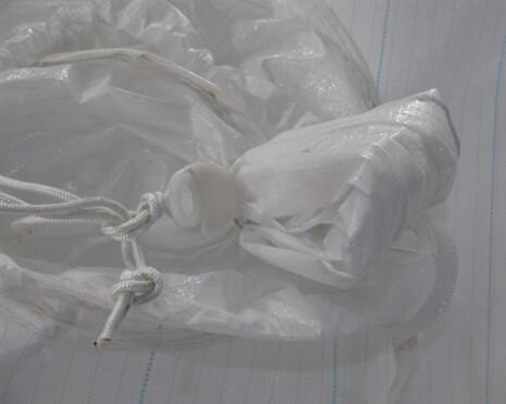 Quality Anti static CROHMIQ blue / white FIBC 1 Tonne Bulk Bags dissipative with no for sale