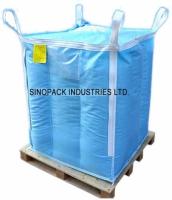 Quality Blue Anti Static Bulk Bags for 1000kg Load Capacity Manufactured for sale