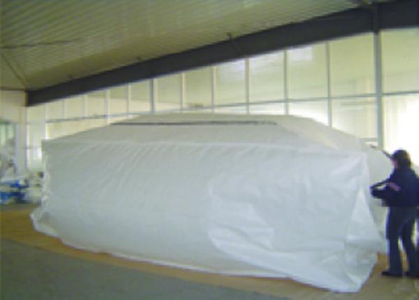 China PP / PE Container Liner Bags 20'ft or 40'ft For bulk cargo transportation supplier