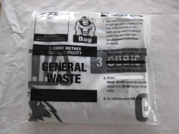 Quality 3 Cubic Meters Garden Waste Bags , Dry Bulk Large Garbage Bags for sale