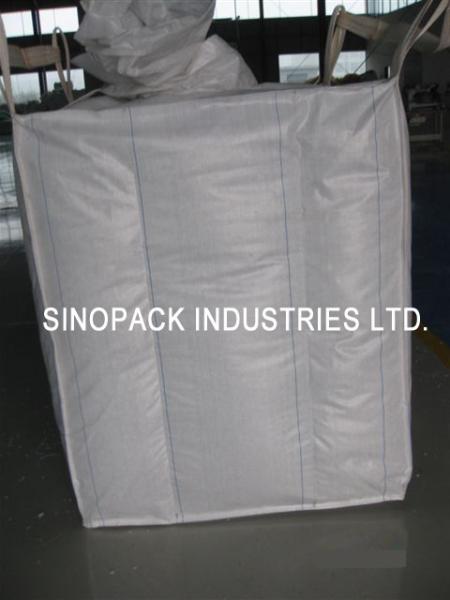 Quality Big 4-Panel Bulk Bag with stevedore strap for soybeans / seeds Packing for sale