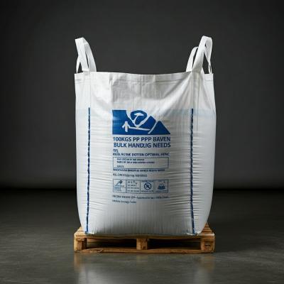 China 1000KGS PP Woven Baffle Bag FIBC Optimal Choice for Bulk Handling Needs for sale