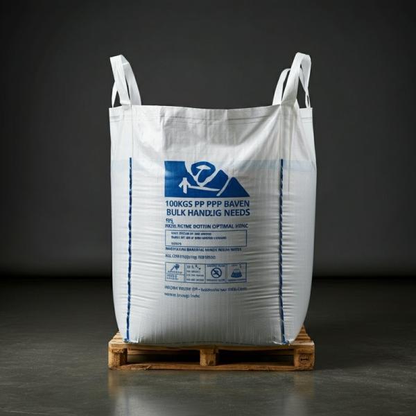 Quality 1000KGS PP Woven Baffle Bag FIBC Optimal Choice for Bulk Handling Needs for sale