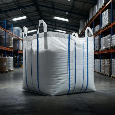 China 2205 Lbs Capacity Anti Static Baffle Jumbo Bag for Heavy Duty Storage for sale