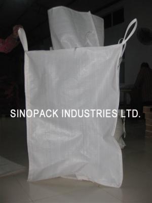 China 1 Tonne Bags with UV Treatment Loading Capacity 2200lbs Size 90cm X 90cm X 90cm for sale