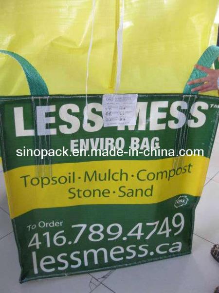 Quality ASTM G 154-00 Standard FIBC Laminated Poly Bopp Cement Bags for sale