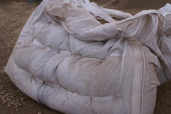 Quality Heavy weight builder pipeline Gravel Bulk Bag , oil industry Big Bag Two Ton for sale