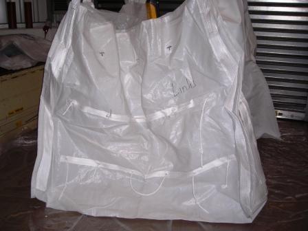 China Industrial pipe sack white Gravel Bulk Bag , weight bag for oil industry supplier