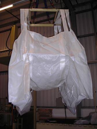 Quality Non woven PP gravel bulk bag , 2 Ton Large building Gravel Jumbo Bags for sale
