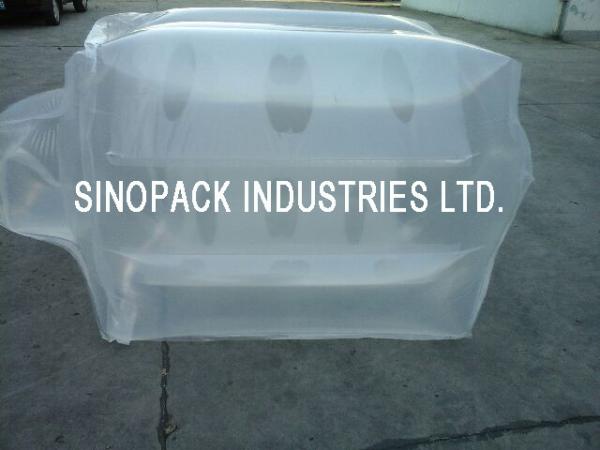 China Chemical / Carbons / Flour Powder PE Baffle Liner In Tonne Bag Containers supplier