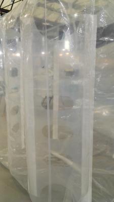 China Filling Spout Top Flat Bottom Pe Baffle Liner For Fibc And Bulk Bag 90*90*100cm for sale