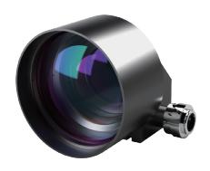 China C Mount Ultra Compact Telecentric Lens WD 258mm 1/2.5