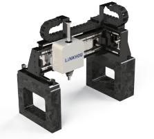 China Hight Speed Gantry Robot Horizontal Installation 100N Top Pressure for sale