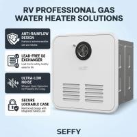 Quality Auto Drain Anti Freeze Campervan LPG Water Heater Rainproof 65000-80000 BTU for sale