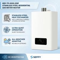 Quality 12-16L Lpg Gas Water Heater For Bathroom Forced Exhaust Type With Stainless for sale