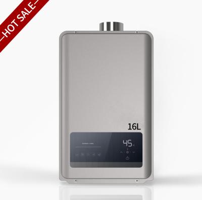 China 12L-16L Tankless Gas Water Heater Stainless Steel Heat Exchanger Anti-Corrosion for Home Bathroom for sale