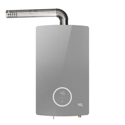 China Wall Hung Tankless LPG Home Gas Water Heater 12-16L Household Use for sale
