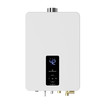 China 20L LED Display Natural Gas Whole House Tankless Hot Water Heater 20L Efficient for sale