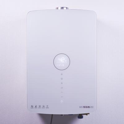 China Copper Heat Exchanger Tankless Water Heater Large House Use Flexible Installation for sale