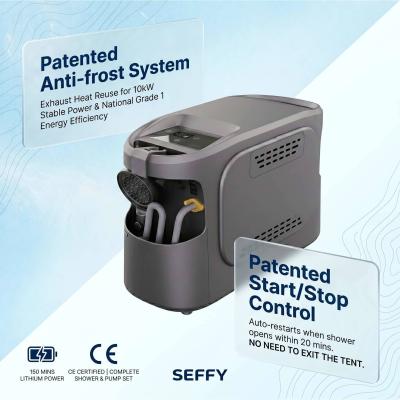 China Outdoor Activities Portable Gas Water Heater Providing Instant Hot Water Lightweight for sale