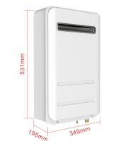 Quality Premium 16L Propane Tankless Water Heater Outdoor Installation Fast Heating for sale