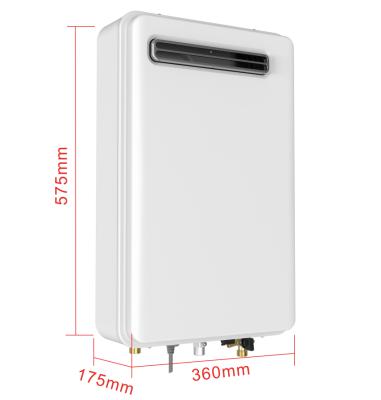 China Impulse Ignition Gas Water Heater Outside Household Use Waterproof for sale