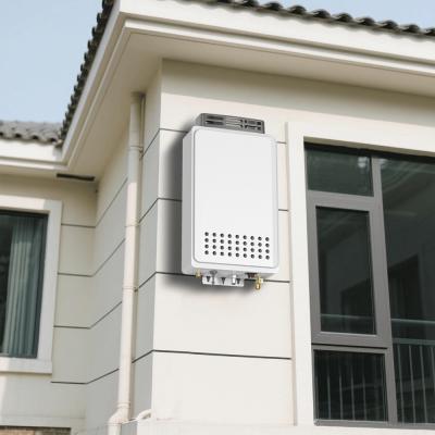 China Convenient Stable 16L Outdoor Gas Water Heater Wall Mounted Easy Installation for sale