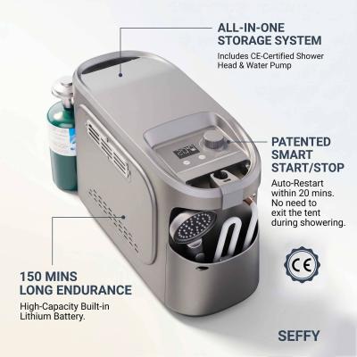 China Impulse Ignition Portable Gas Water Heater For Winter Ice Fishing Hand Warmer for sale