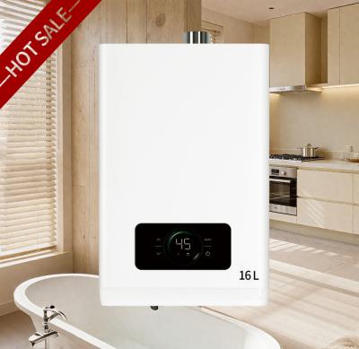 China Adjustable 12-16L LPG Gas Hot Water Heater Inside House For High Moisture Areas for sale