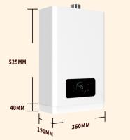Quality Space Saving 12-16L LPG Instant Gas Water Heater For Home Reliable Rust for sale