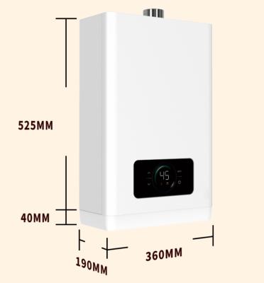 China Space Saving 12-16L LPG Instant Gas Water Heater For Home Reliable Rust Resistant for sale