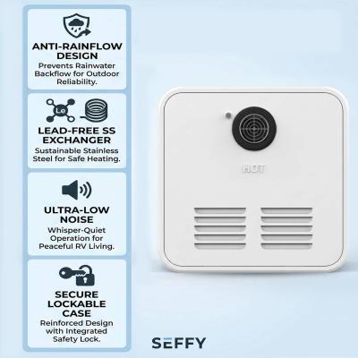 China Compact RV Propane Hot Water Heater Caravan Boiler For Kitchen Sink And Food Washing for sale
