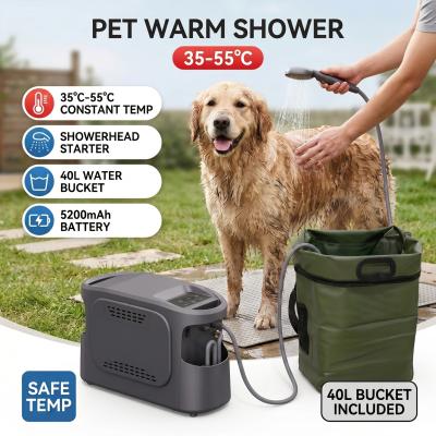 China Large Breed Dog Kennel Wash System 10kW Tankless Propane Water Heater for sale
