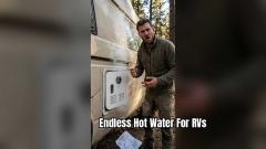 Next-Gen RV Water Heater: Off-Grid Tankless Hot Water Solution