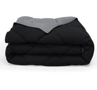 China Bicolor Solid Microfiber Comforter Hypoallergenic 150gsm - 400gsm Microfibre Quilt for sale