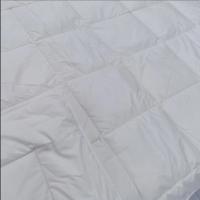 Quality White 200TC 100% Cotton Comforter All Season Fabric Comforter With Polyester for sale