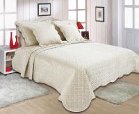 China Hypoallergenic Reversible Velvet Polyester Bedspread for sale