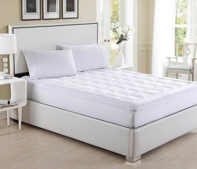 China Cotton / Polyester Blend Bedding Mattress Protector Cover Waterproof Fitted Sheet Style for sale