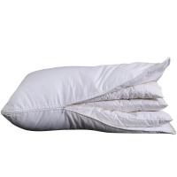 China Multilayer Microfiber Sleeping Pillow With Zipper Double Stitching Machine Washable for sale