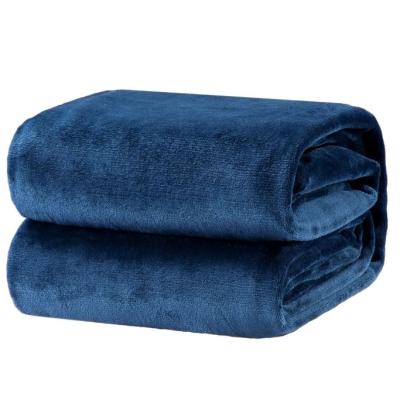 Κίνα Μαλακή κουβέρτα 260gsm Flannel Throw Blanket για μωρά, καρό φανελένια κουβέρτα περιτυλίγματος προς πώληση