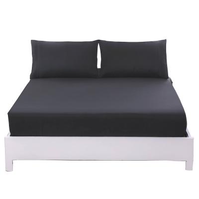 Cina Set di lenzuola da letto di cotone semplice lavabile in macchina 233 300 400 Conteggio dei fili Lenzuola da letto semplice in vendita