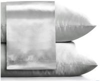 China Satin Solid Pillowcase Set Machine Washable Hypoallergenic Cover for sale