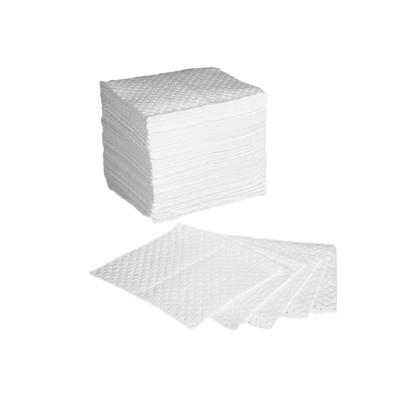 Cina Pad di assorbimento dell'olio in polipropilene pesante di 40x50 cm per fuoriuscite industriali in vendita
