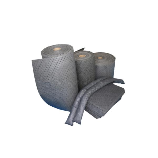 Quality 2mm Thickness Universal Absorbents Pads For Non Corrosive Spills Grey Spill Pad for sale