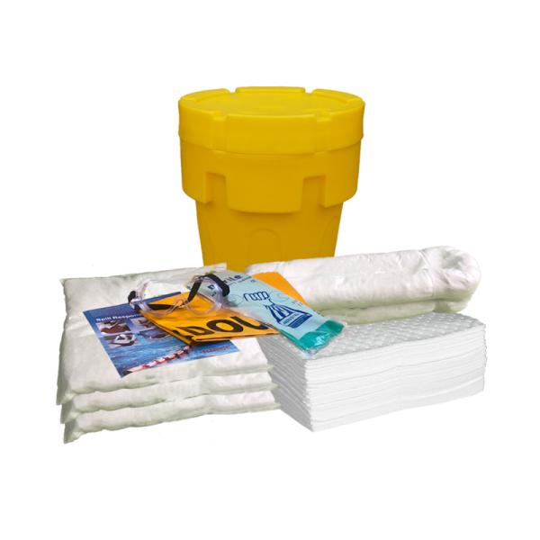 Quality Custom Wheeled Bins Emergency Response Oil Only Absorbent Spill Kit For for sale