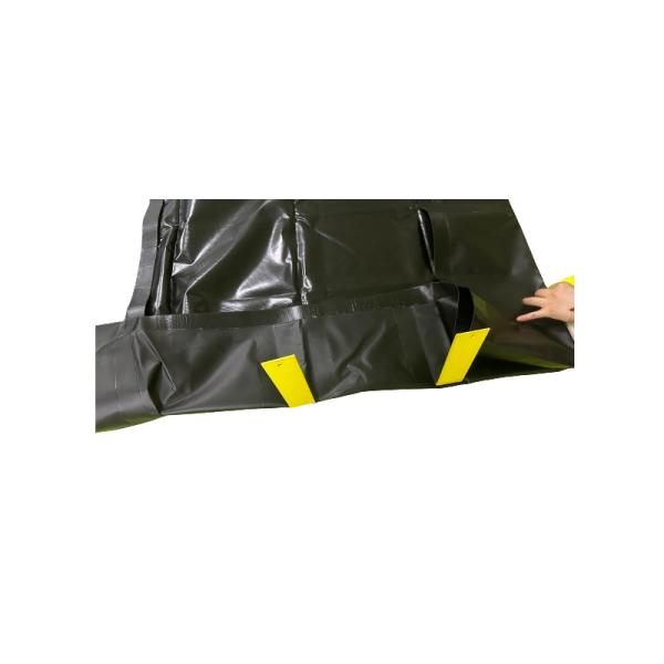 Quality RF Welding Heavy Duty PVC Flexible Spill Containment Berms System For Driving for sale