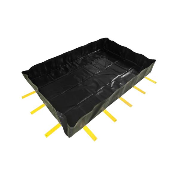 Quality RF Welding Heavy Duty PVC Flexible Spill Containment Berms System For Driving for sale